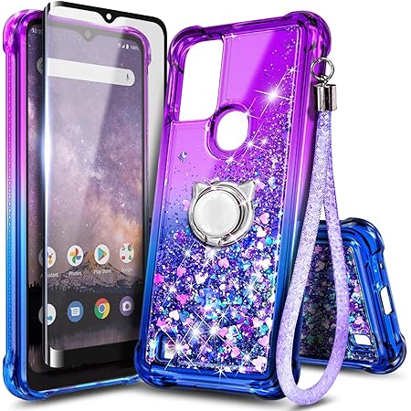 Amazon.com: Ailiber Case for Wiko Voix, Wiko Voix Case (U616AT) with Screen Protector, 2 Layer ...