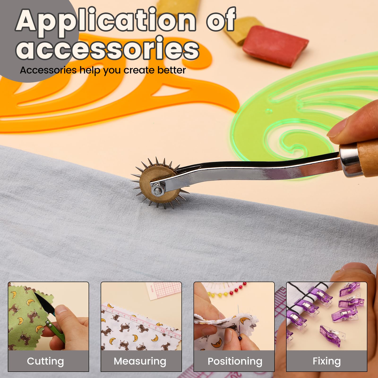 Snapklik.com : 65 PCS Sewing Rulers, French Curve Ruler For Pattern ...