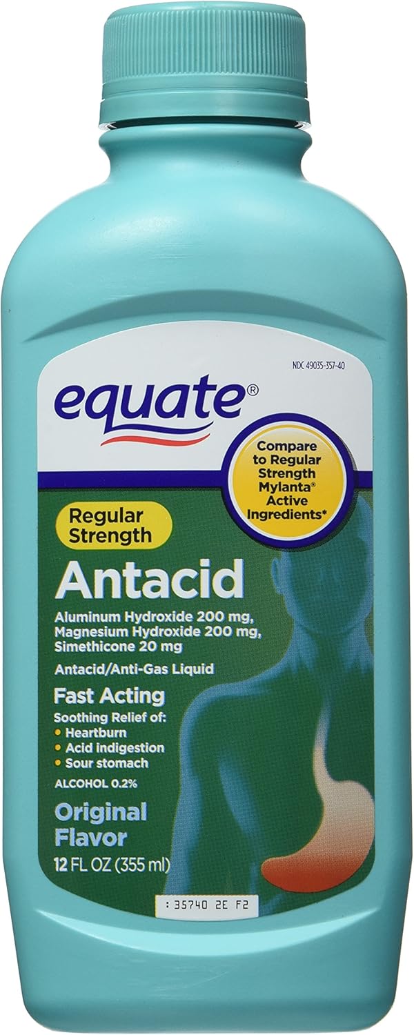 Amazon.com: GoodSense Fast Acting Original Antacid 12 Ounces, Regular ...