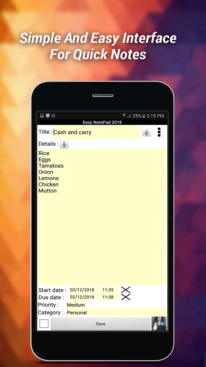 Notepad - Daily Notes & Memo - App on Amazon Appstore