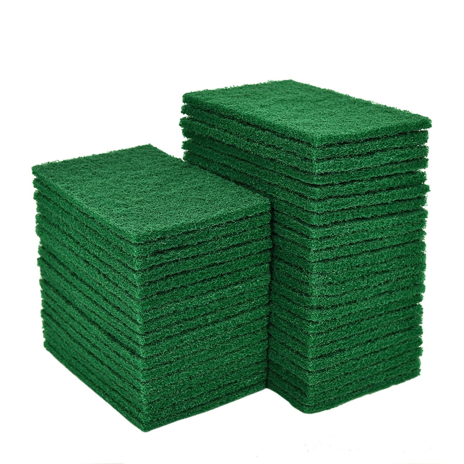 Amazon.com: YoleShy 80 PCS Scouring Pad, Dish Scrubber Scouring Pads,4 ...