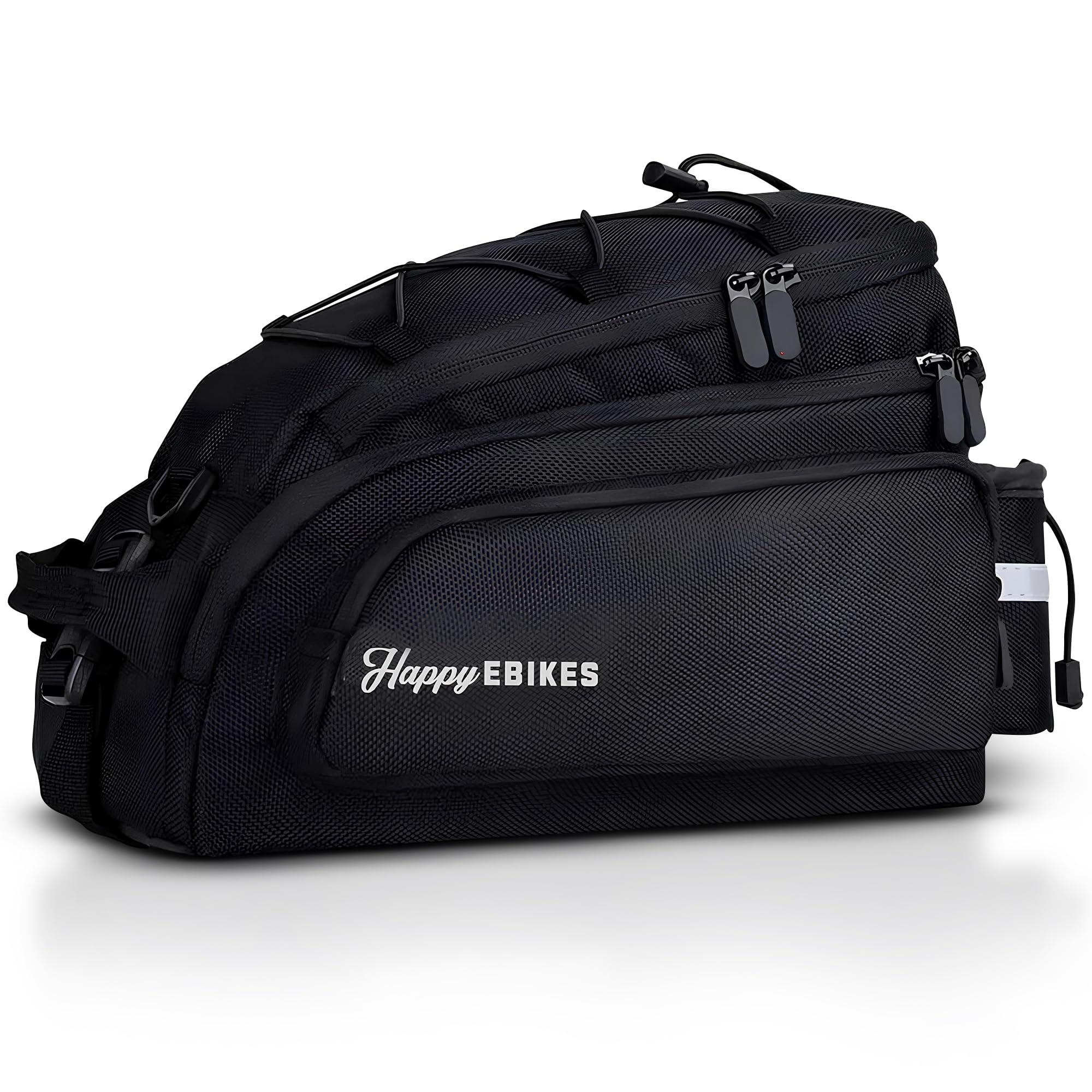 Amazon.com : Bike Rear Rack Bag w/Waterproof Cover - 17 L Capacity ...