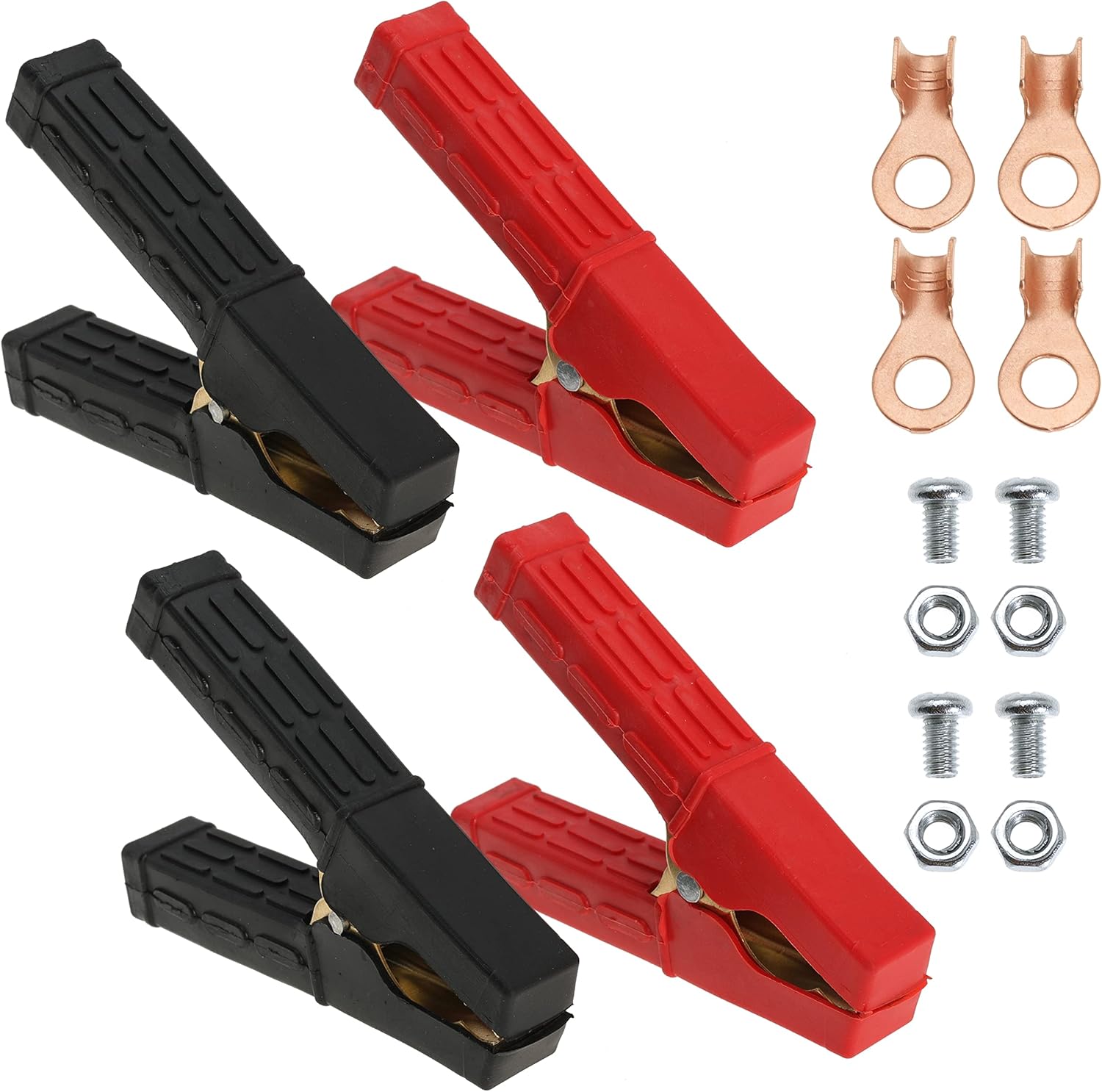 Amazon.com: 100-500A Battery Jumper Cable Clamps Car Battery Charger ...