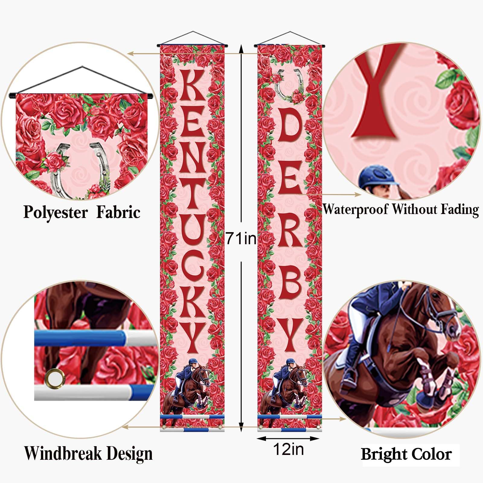 Snapklik.com : Kentucky Derby Decorations Outdoor Kentucky Derby Porch ...