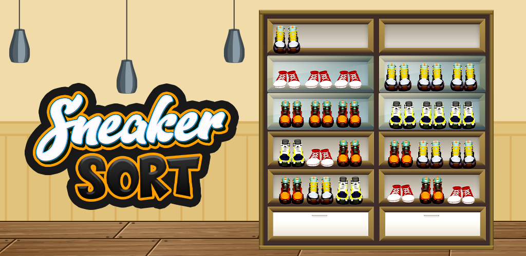 Sneaker Sort Color Sorting Game Puzzle - Shoe Sortem All Puzz:Amazon.co ...