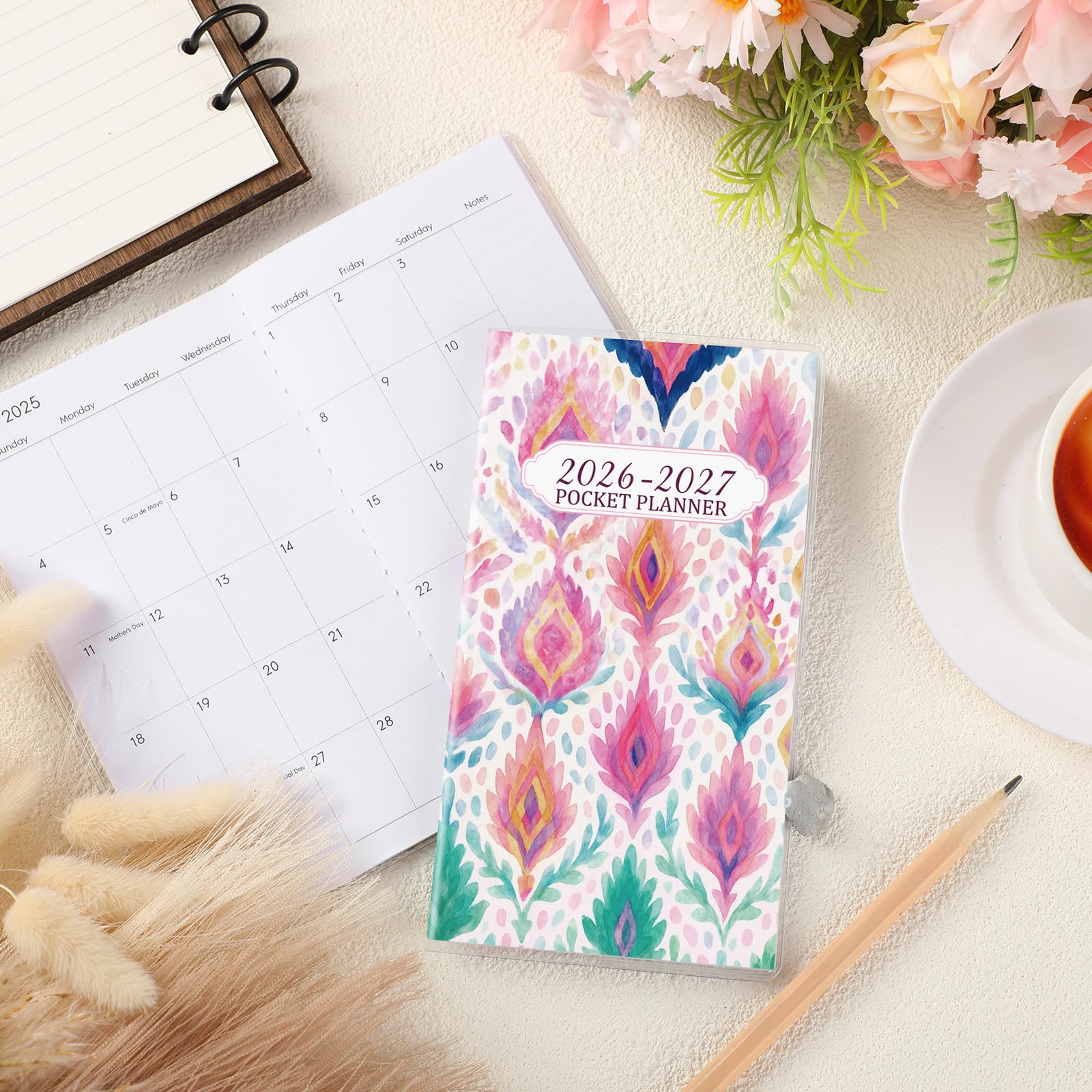 Snapklik.com : ReliThick 2026-2027 Pocket Calendar For Purse Small ...