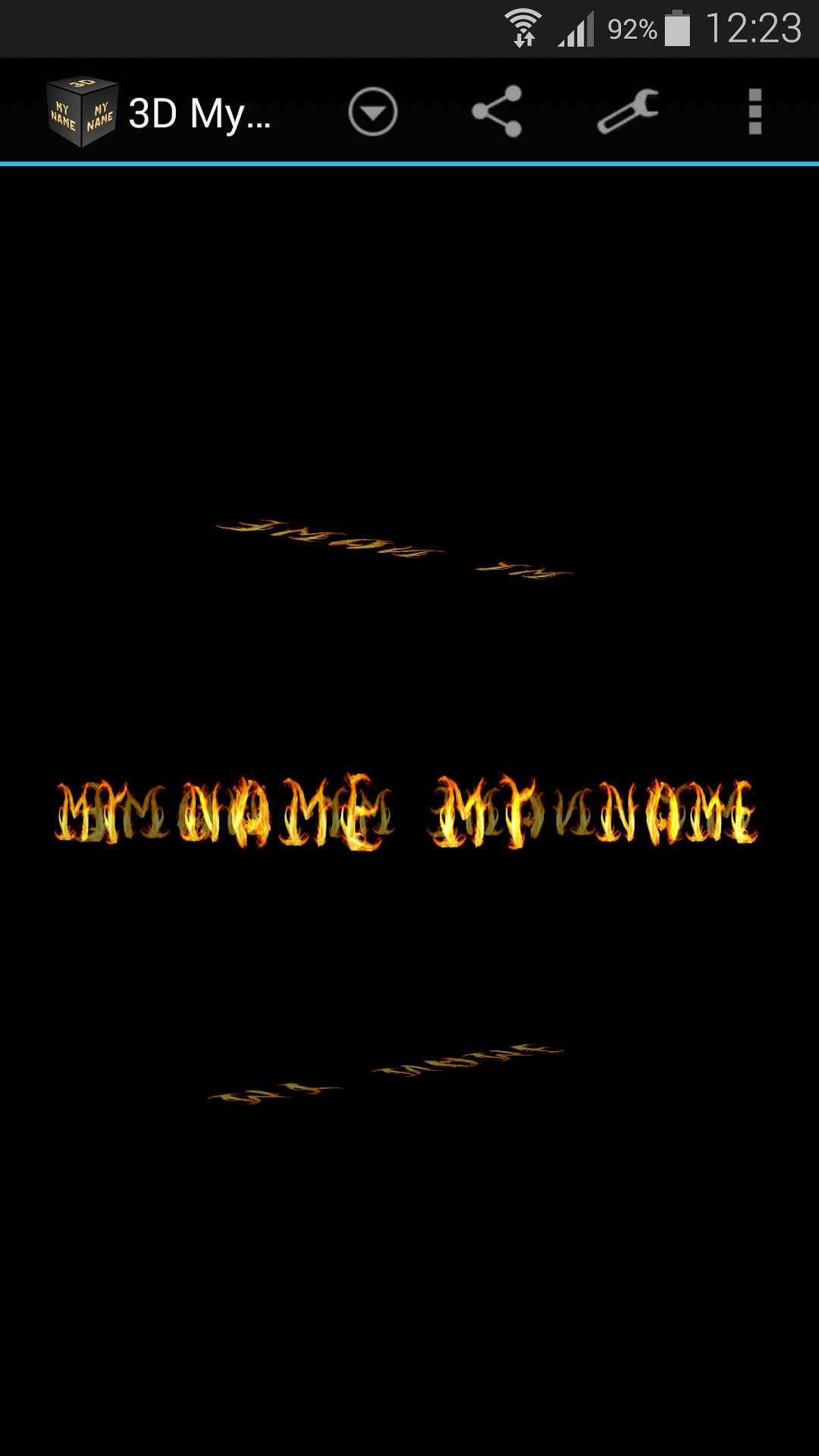 3D My Name Live Wallpaper - App on Amazon Appstore