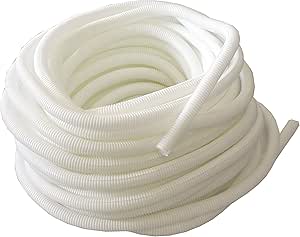 Absolute USA SLT12WH 1/2-Inch x 100-Feet White Split Loom Split Wire ...