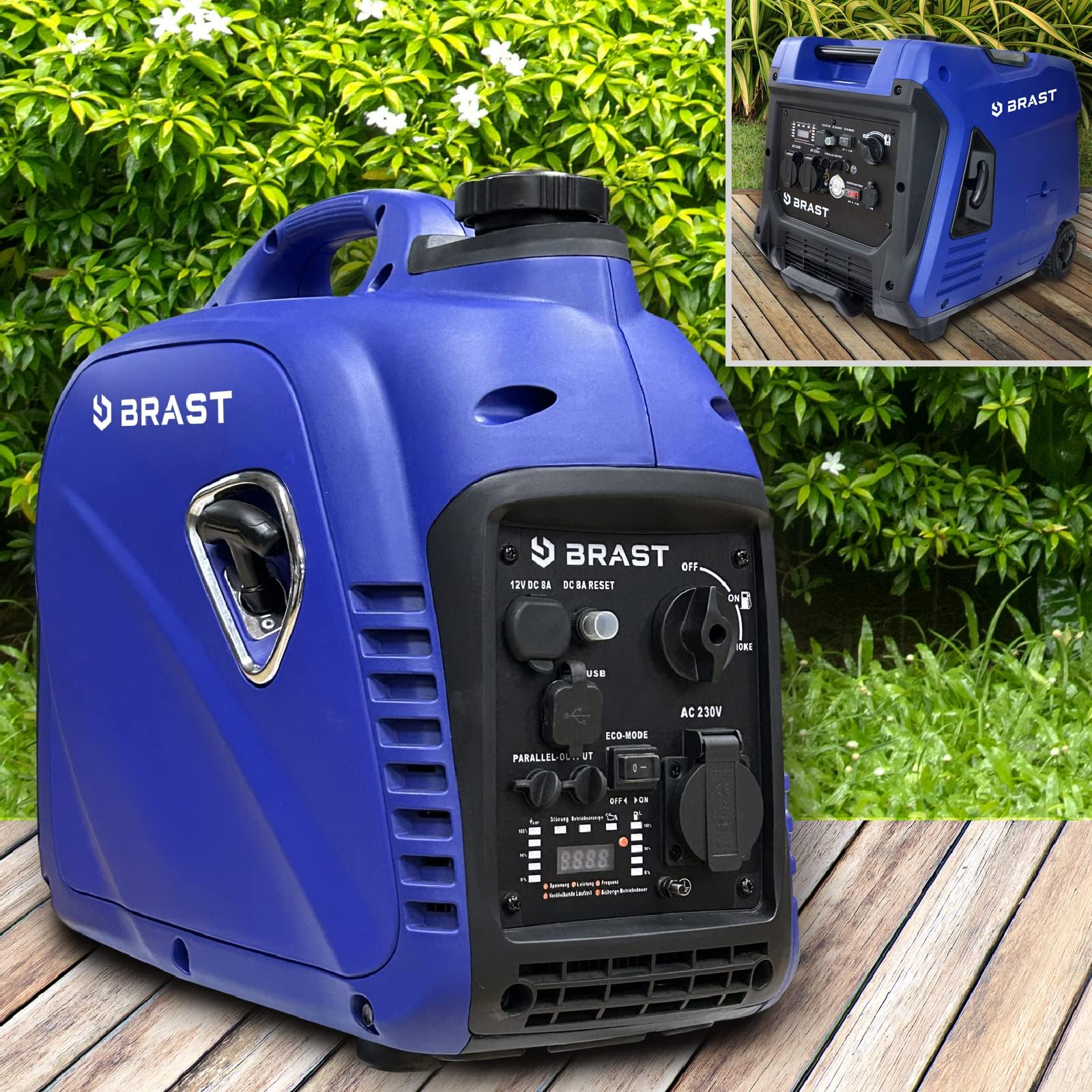 Scheppach Inverter Benzin Stromerzeuger Stromgenerator Notstromaggregat ...