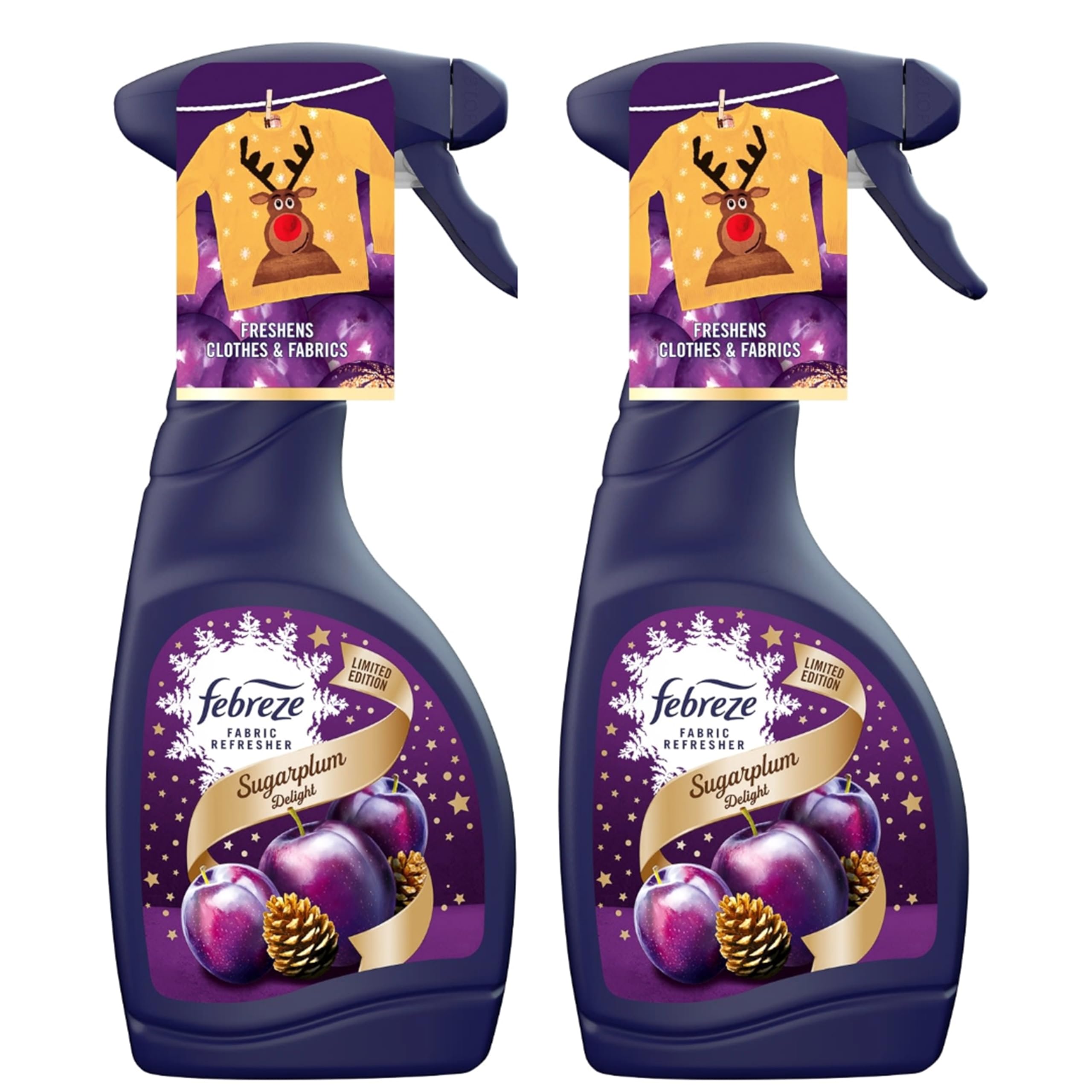 Fabric Freshener Room Spray Bundle - Pack of 2 x 500ml Limited Edition ...