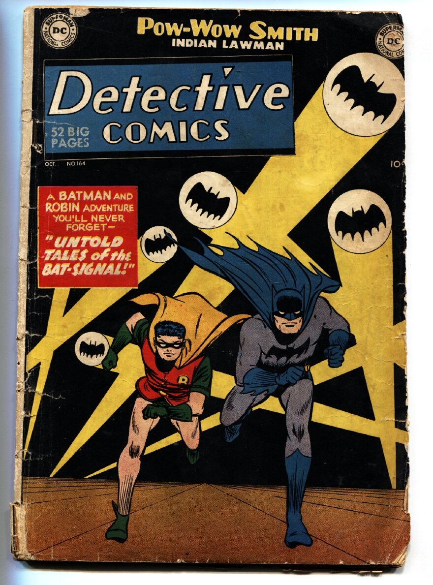 Bat Signal Comic Book