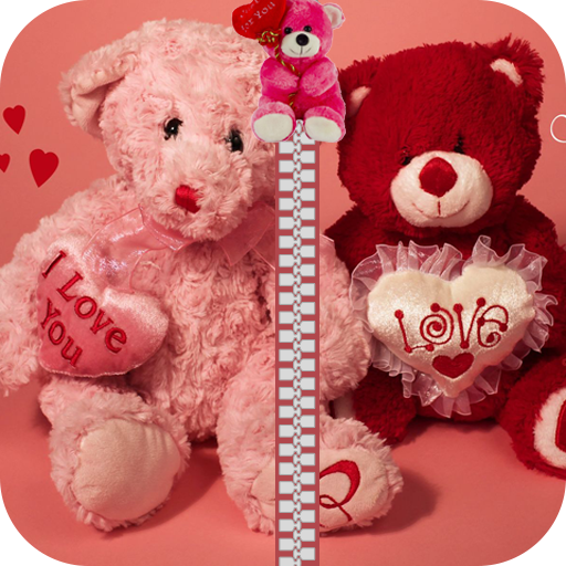 Teddy Bear Zipper Screen Lock - App on Amazon Appstore