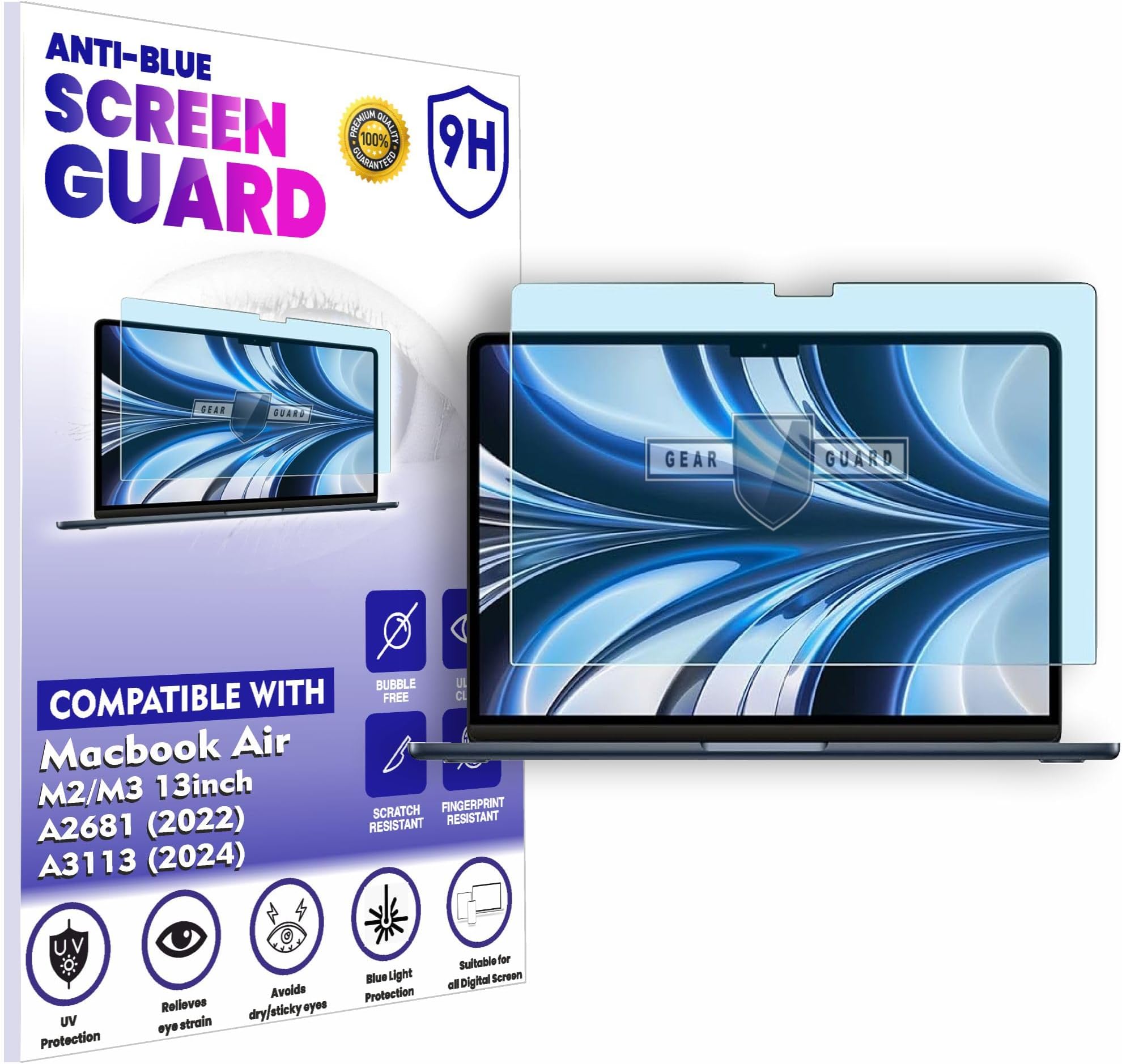 Spigen Full Coverage Tempered Glass Screen Protector Guard for MacBook ...