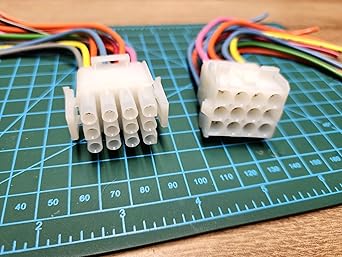 Amazon.com: Generic 12 Pin Molex Connector Plug Male Female Set with ...