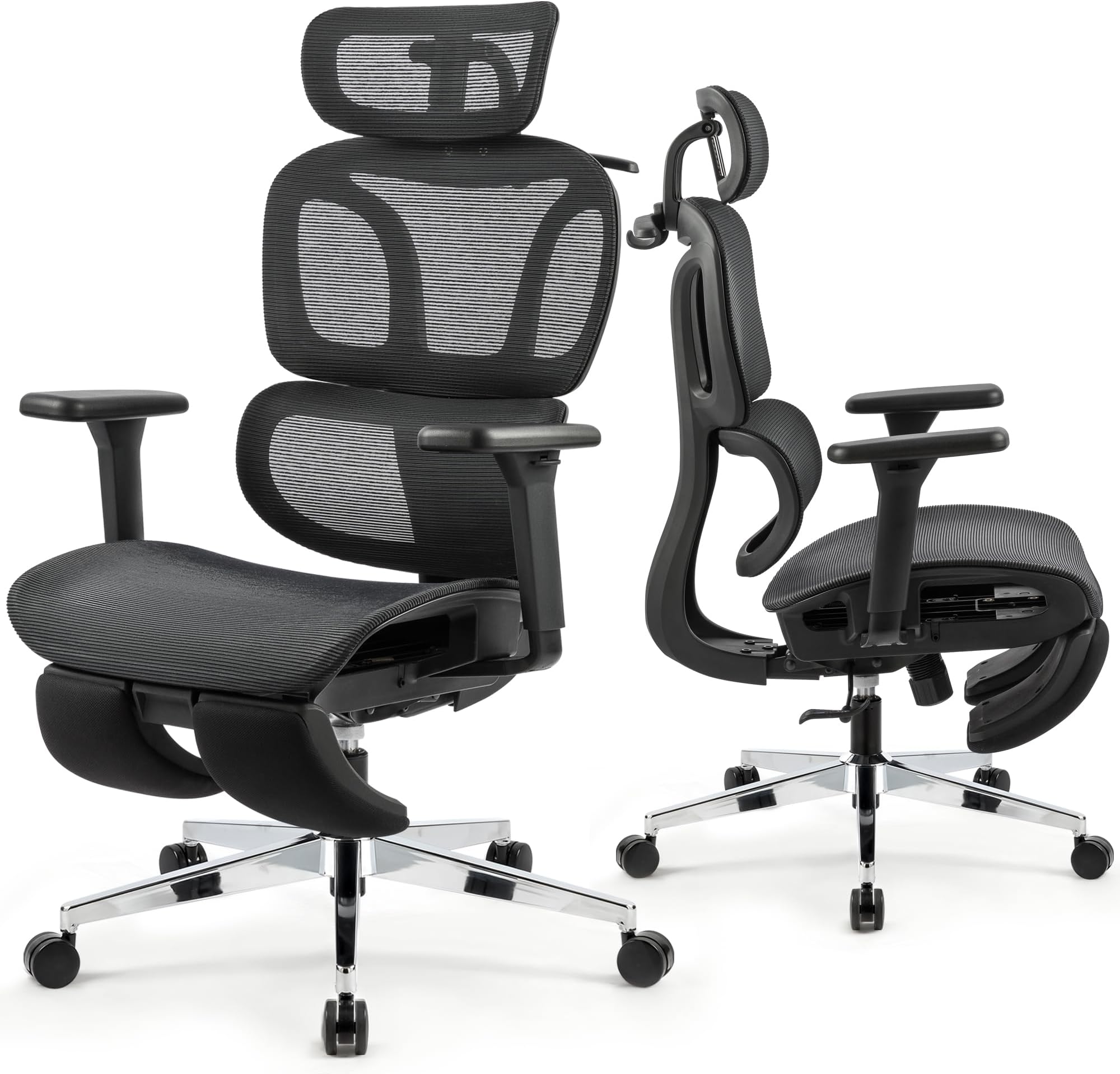 Amazon.com: Berkley Jensen Deluxe Mesh Chair - Gray : Home & Kitchen