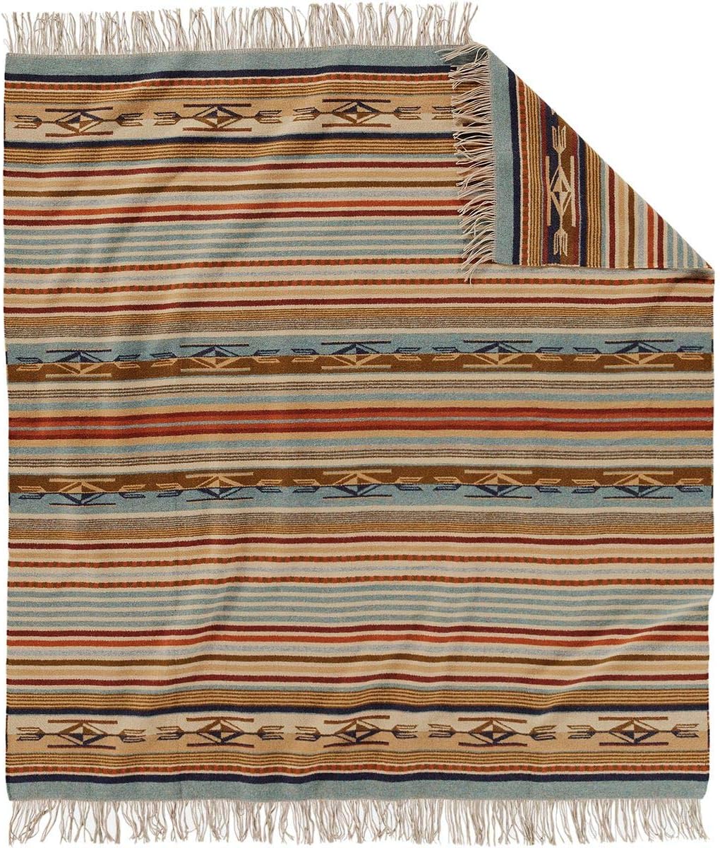 Amazon.com: Pendleton Bridger Stripe Ivory Throw : Home & Kitchen