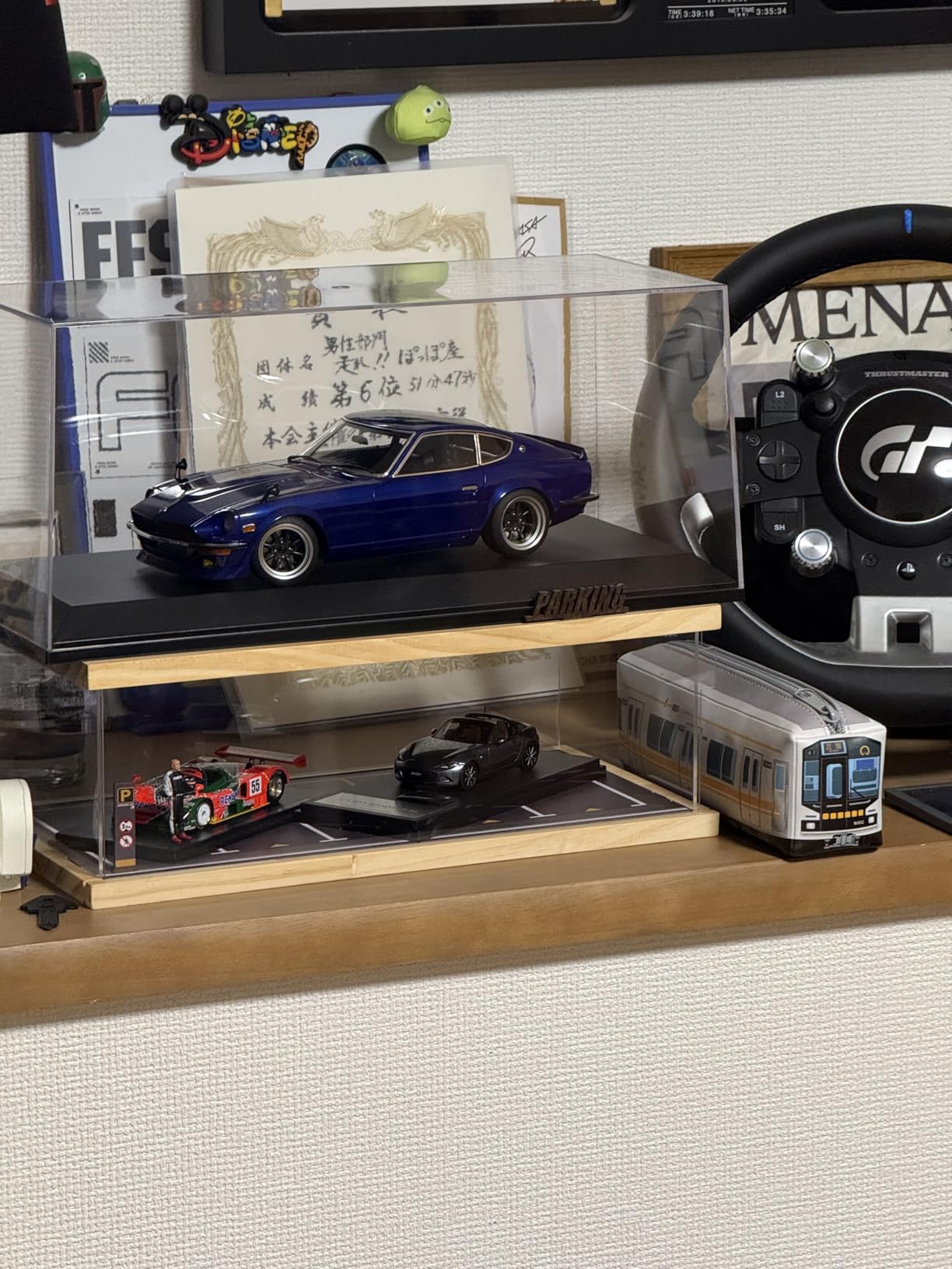 Amazon | オートアート (AUTOart) 1/18 日産 フェアレディZ (S30) 「湾岸ミッドナイト」 悪魔のZ (第1巻仕様 ...