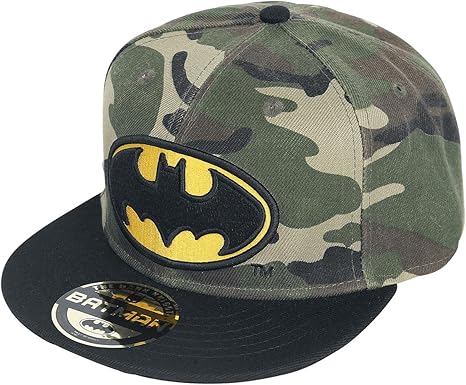 Batman Camouflage Logo Cap : Amazon.co.uk: Fashion