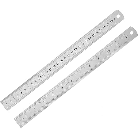 Amazon.com: Westcott Hole Punched Wood Ruler English and Metric With ...