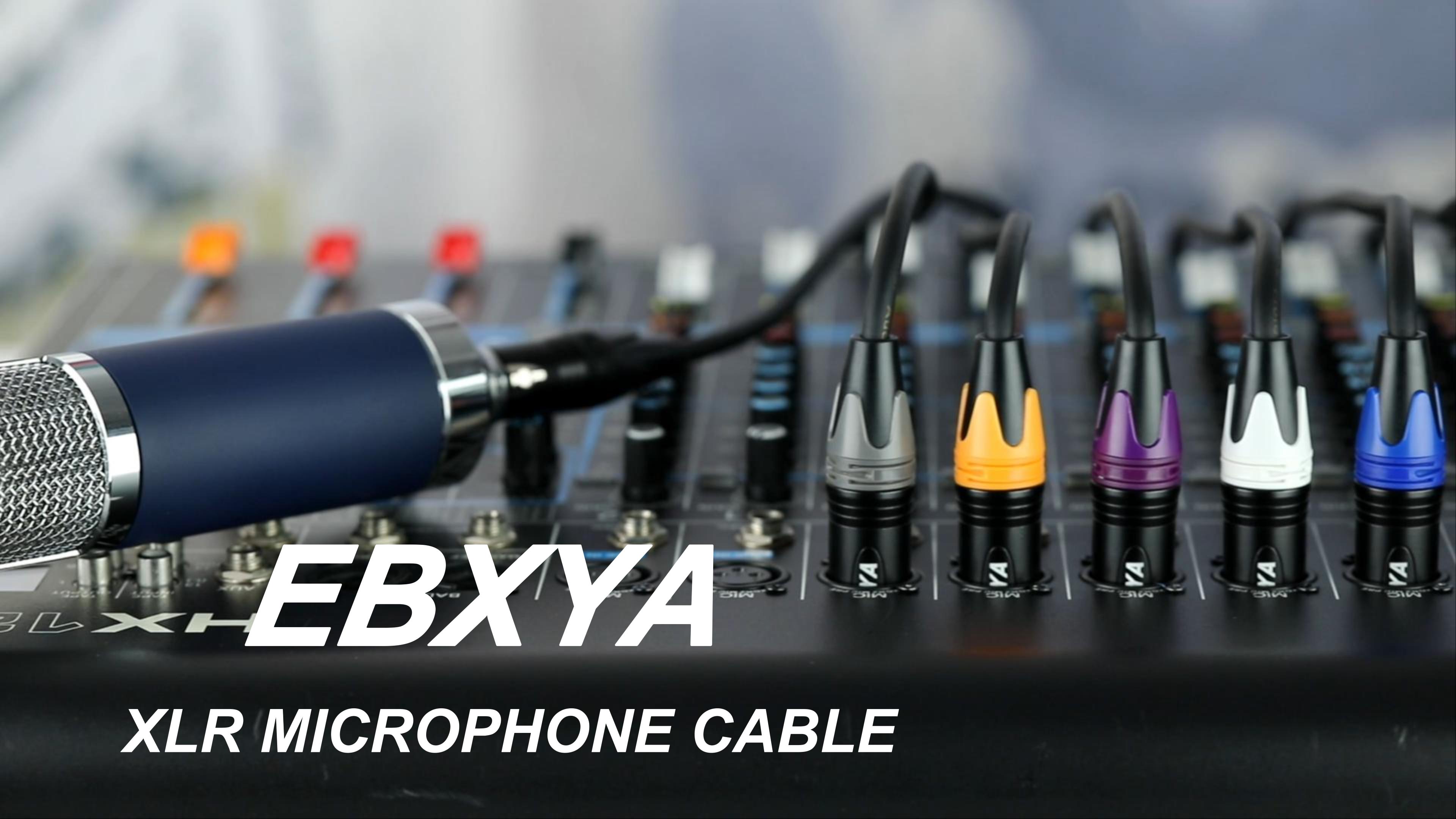 Xlr To Jack EBXYA XLR Cable 10 Ft 4-Packs - Standard XLR Male To Female ...