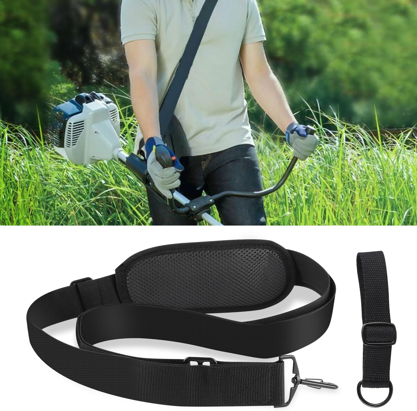 Amazon.com: HUSWELL Trimmer Blower Shoulder Strap for Leaf Blower Hedge ...