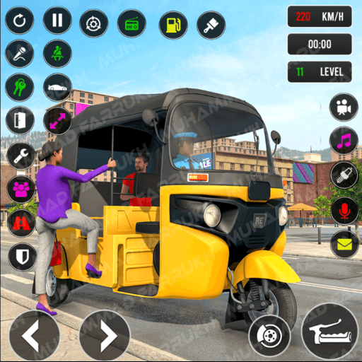 Real Tuk Tuk Rickshaw - Auto Rickshaw Stunt Games 2025 - Application ...