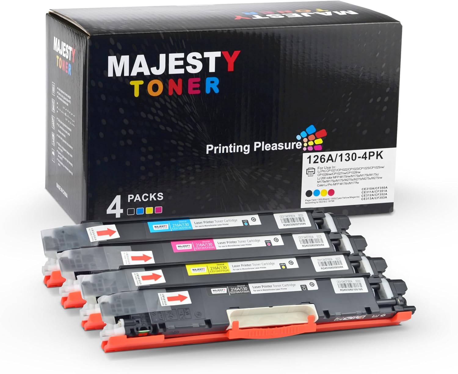 اشتري اونلاين بأفضل الاسعار بالسعودية - سوق الان امازون السعودية: ماجيستي مجموعة حبر ملونة 126A ...