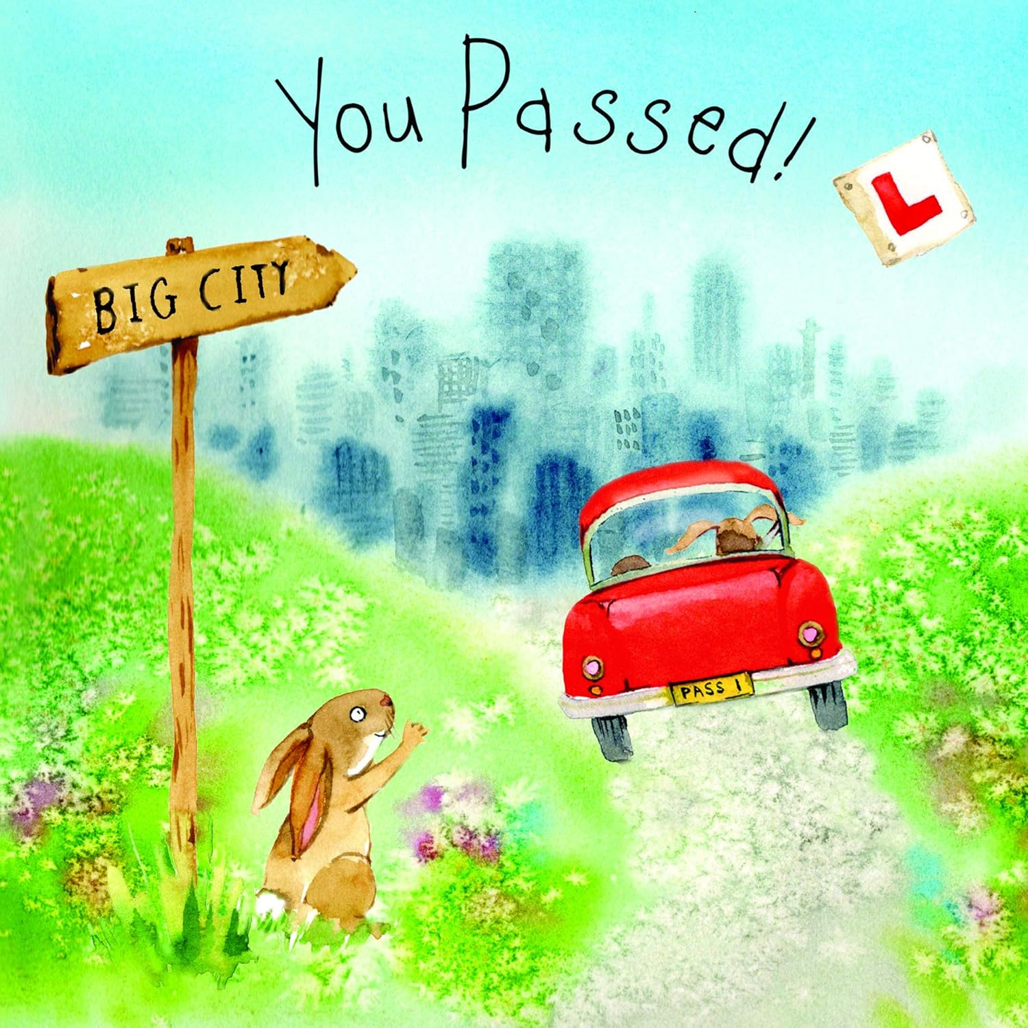 Twizler You Passed Driving Test Card – You Passed Card – Driving Card ...