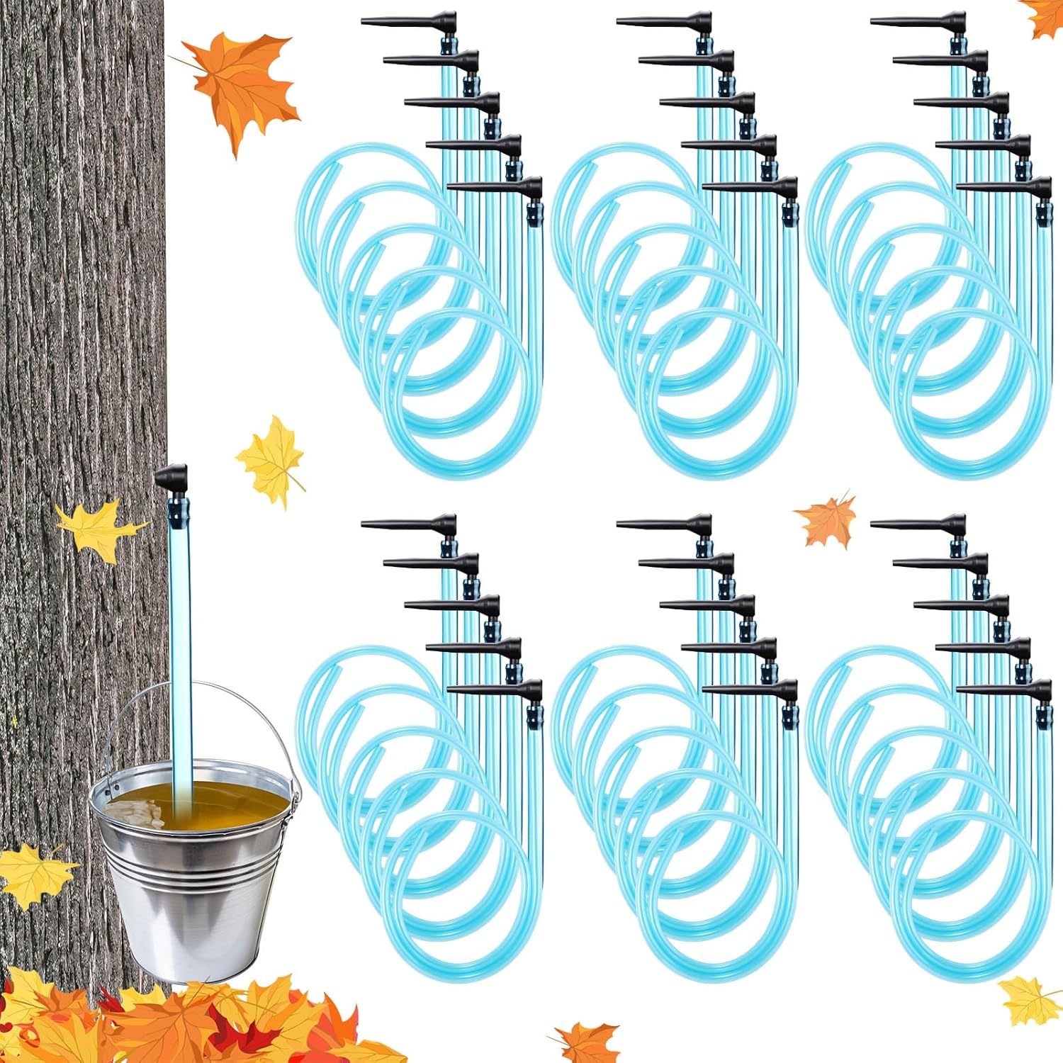 Amazon.com : Ziliny 30 Sets Maple Syrup Tapping and Sugaring Starter ...