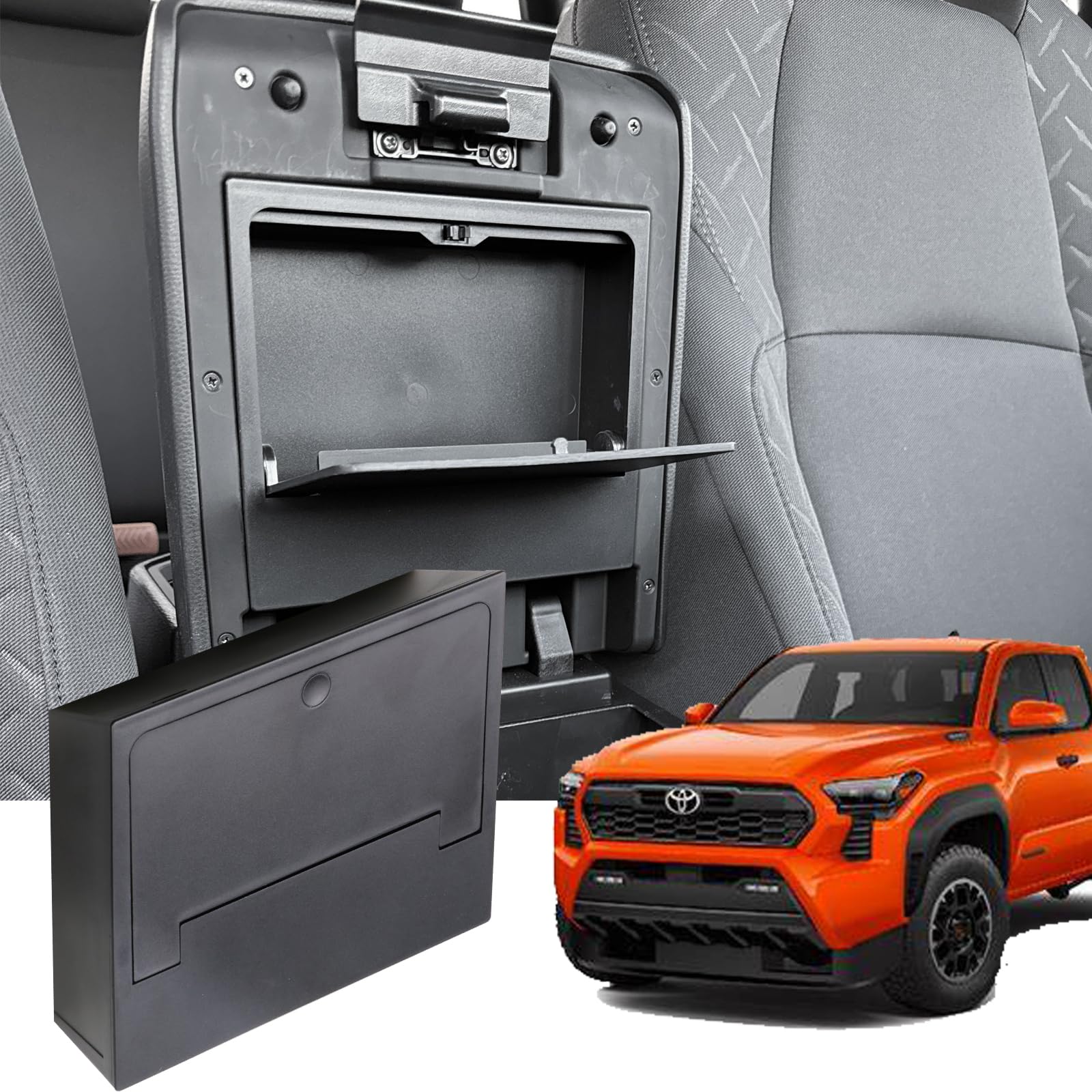 Amazon.com: EASEORD Center Console Hidden Storage Box Compatible with ...