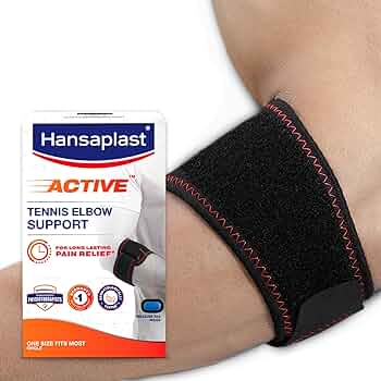 Hansaplast Active Tennis Elbow Support for Men & Women | 1 Unit | One ...