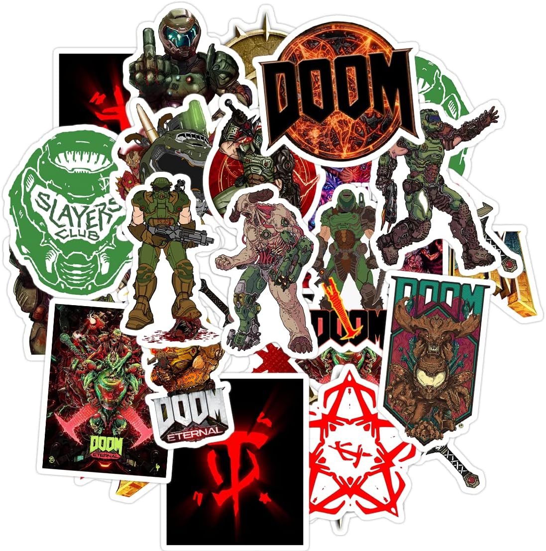 Amazon.com: 20 Pcs Stickers Pack The Waterproof Mark Aesthetic of ...