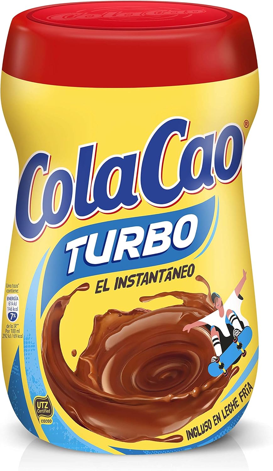ColaCao - Cocoa powder Turbo : Amazon.co.uk: Grocery