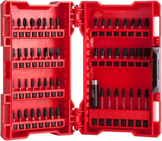 Milwaukee MW4932430907 Bit Set, Red : Amazon.co.uk: DIY & Tools