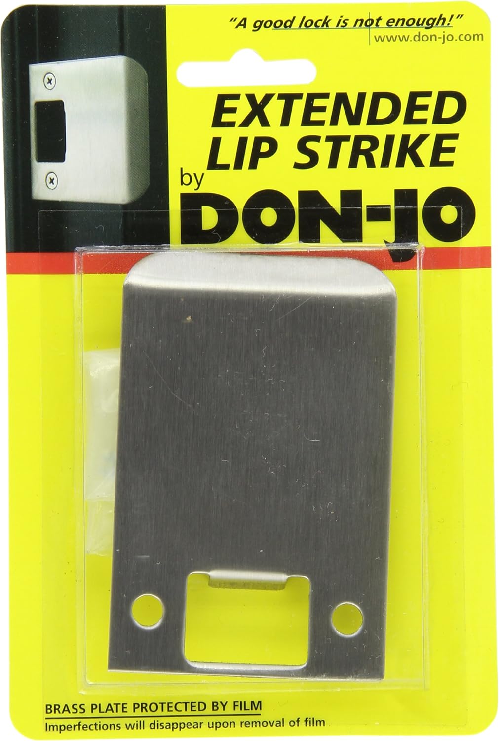Amazon.com: Don-Jo EL 103 18 Gauge Extended Lip Strike, Satin Stainless ...