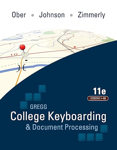 Amazon.com: Gregg College Keyboarding & Document Processing (GDP ...