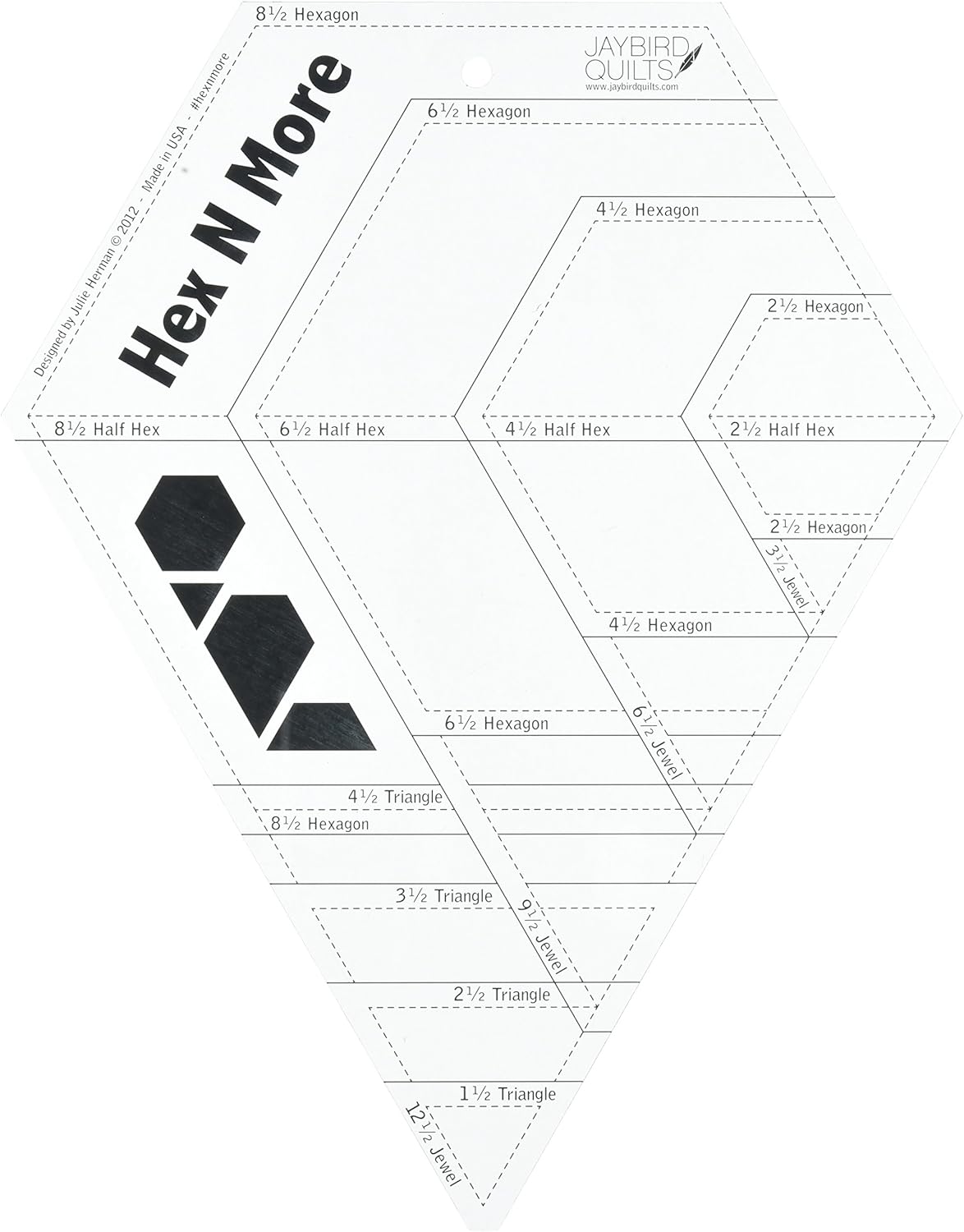 Amazon.com: Jaybird Hex N More Ruler