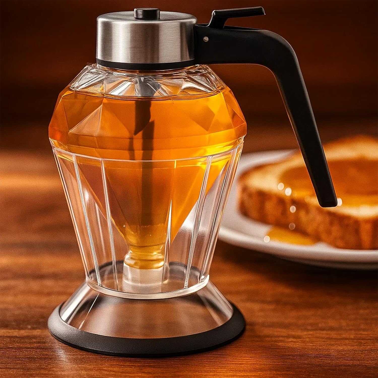 Amazon.com: DIYOHFE Honey/Syrup Dispenser -Premium No Drip Design ...