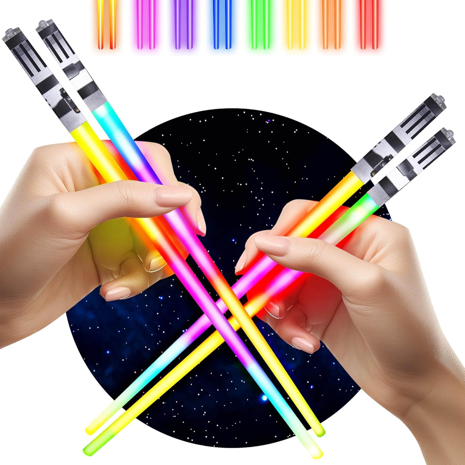Amazon.com: LIGHTSABER CHOPSTICKS LIGHT UP STAR WARS LED Glowing Light ...