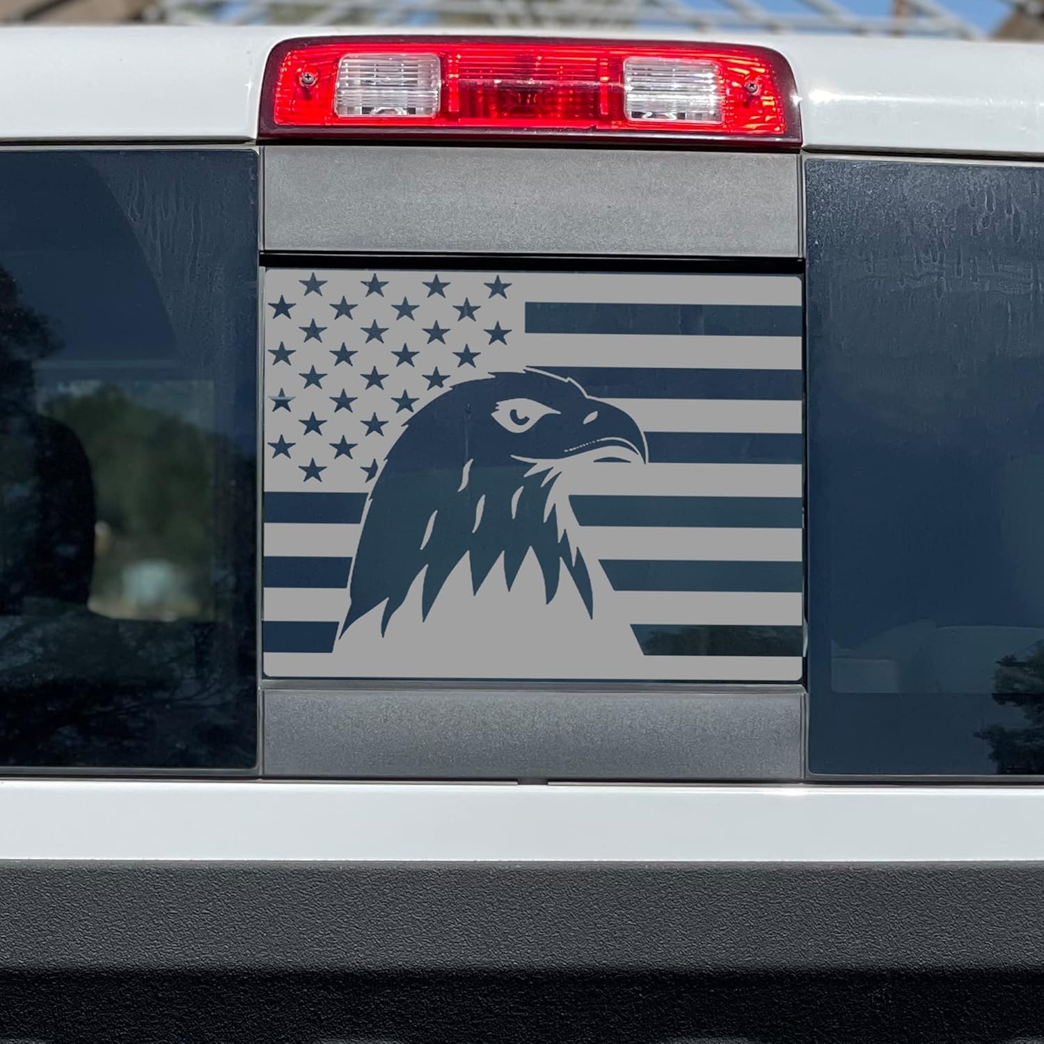 Amazon.com - HHLOU for Ford F150 F250 F350 Back Middle Window （Eagle ...