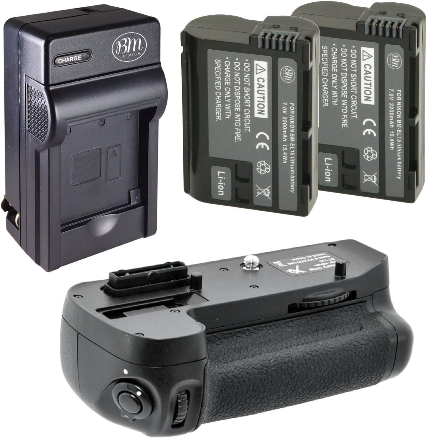 Amazon.com : Battery and Charger Kit for Nikon D7100, D7200 Digital SLR ...