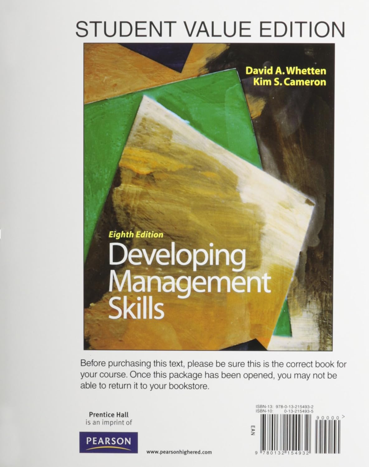 Amazon.com: Developing Management Skills, Student Value Edition Plus ...