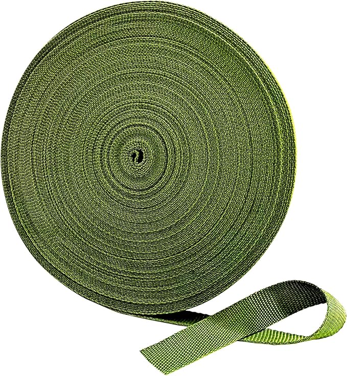 Amazon.com : 120 Feet Green Tree Tie Strap 1 Inch Wide Tree Support ...