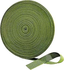 Amazon.com : 120 Feet Green Tree Tie Strap 1 Inch Wide Tree Support ...