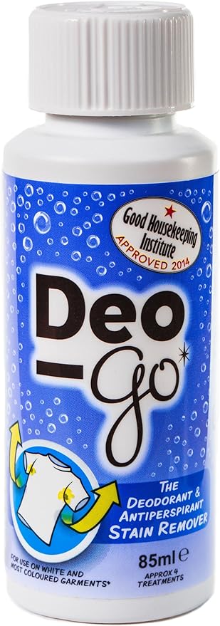 Deo-Go Deodorant & Antiperspirant Stain Remover - 85ml : Amazon.co.uk ...