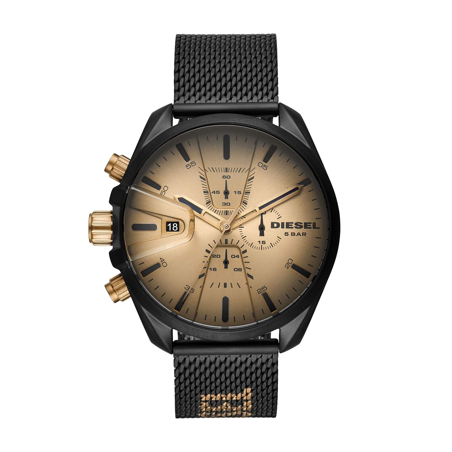 Diesel Analog Gold Dial Men's Watch-DZ4517 : Amazon.in: Fashion