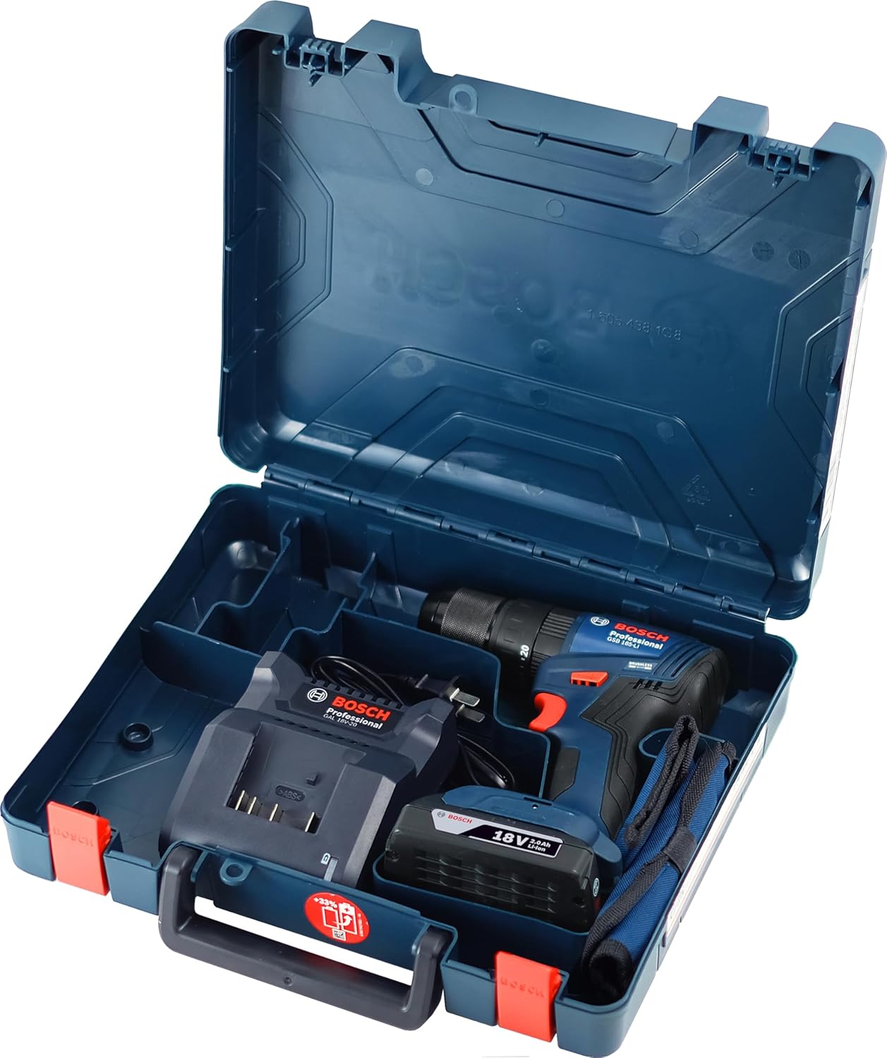 Bosch Professional GSB 185 - LI Screwdriver Cordless Brushless Tools ...