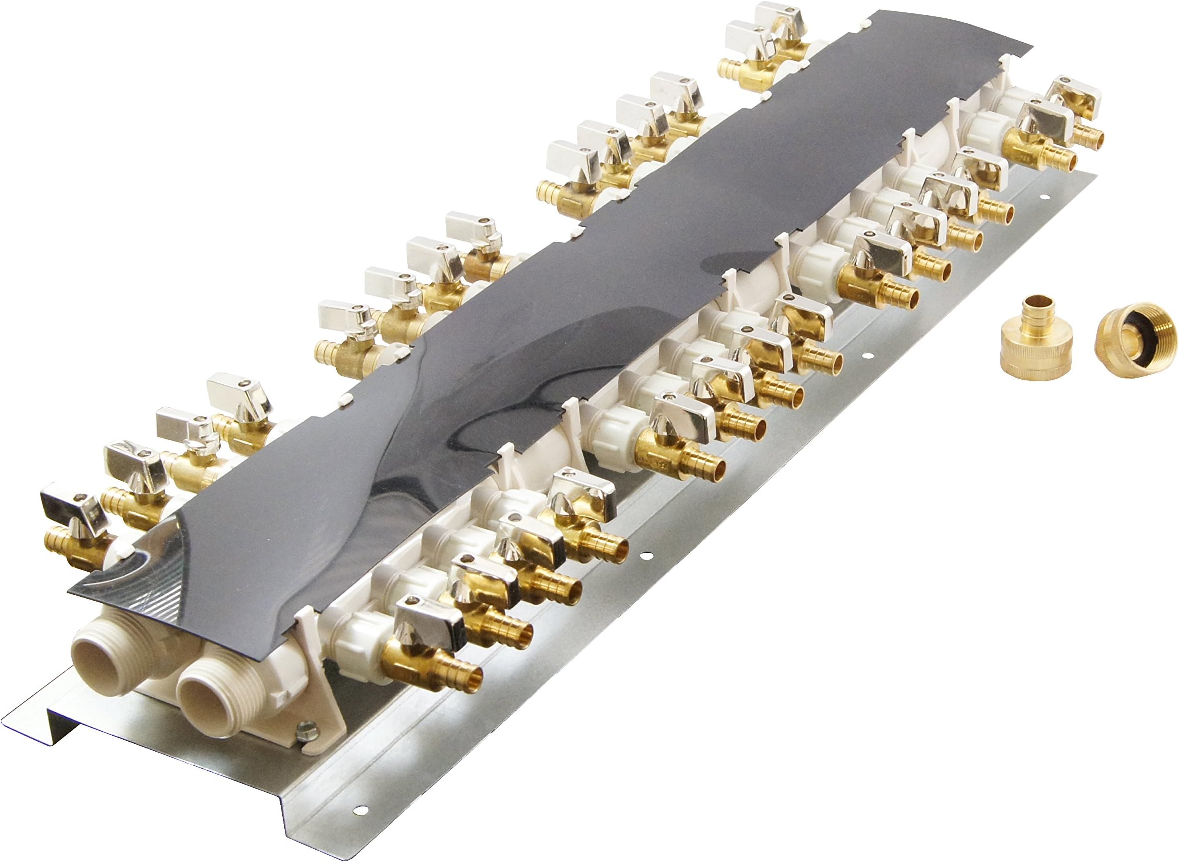 Amazon.com: Apollo PEX 6907924CP 24 Port PEX Manifold (3/4-inch Inlets ...