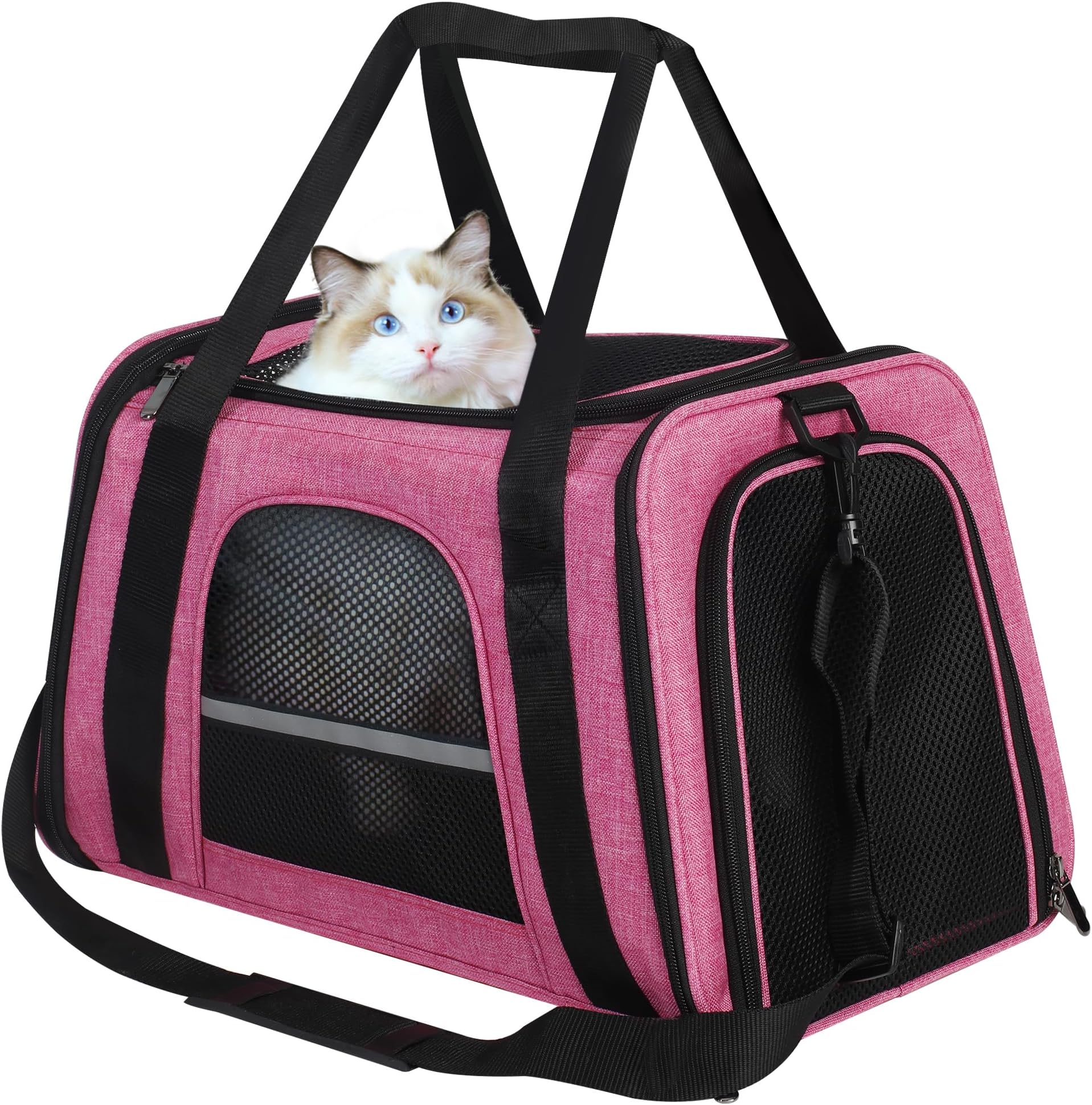 Amazon.com : Airline-Approved Pet Carrier for Dogs & Cats – Soft ...