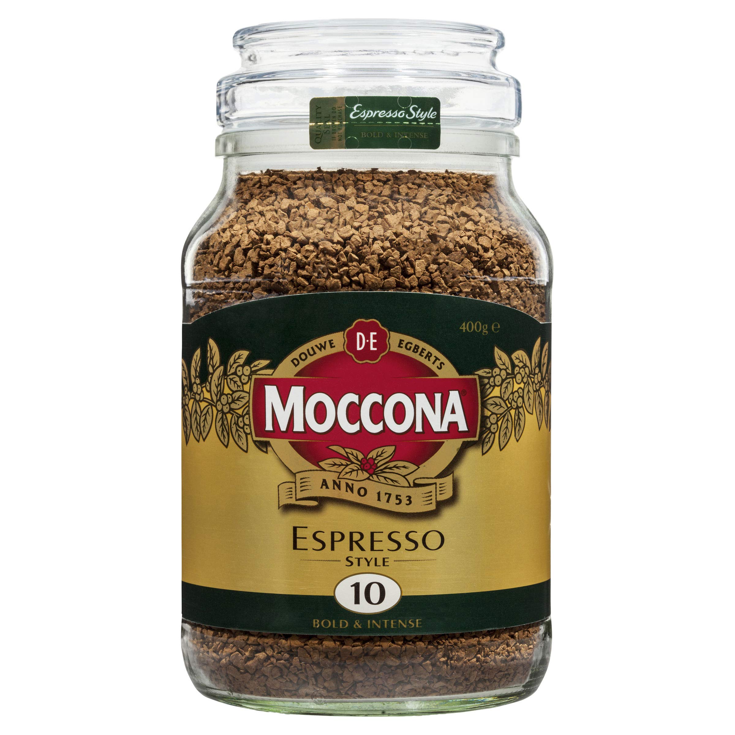 Moccona Espresso Style Freeze Dried Instant Coffee 400 g : Amazon.com ...